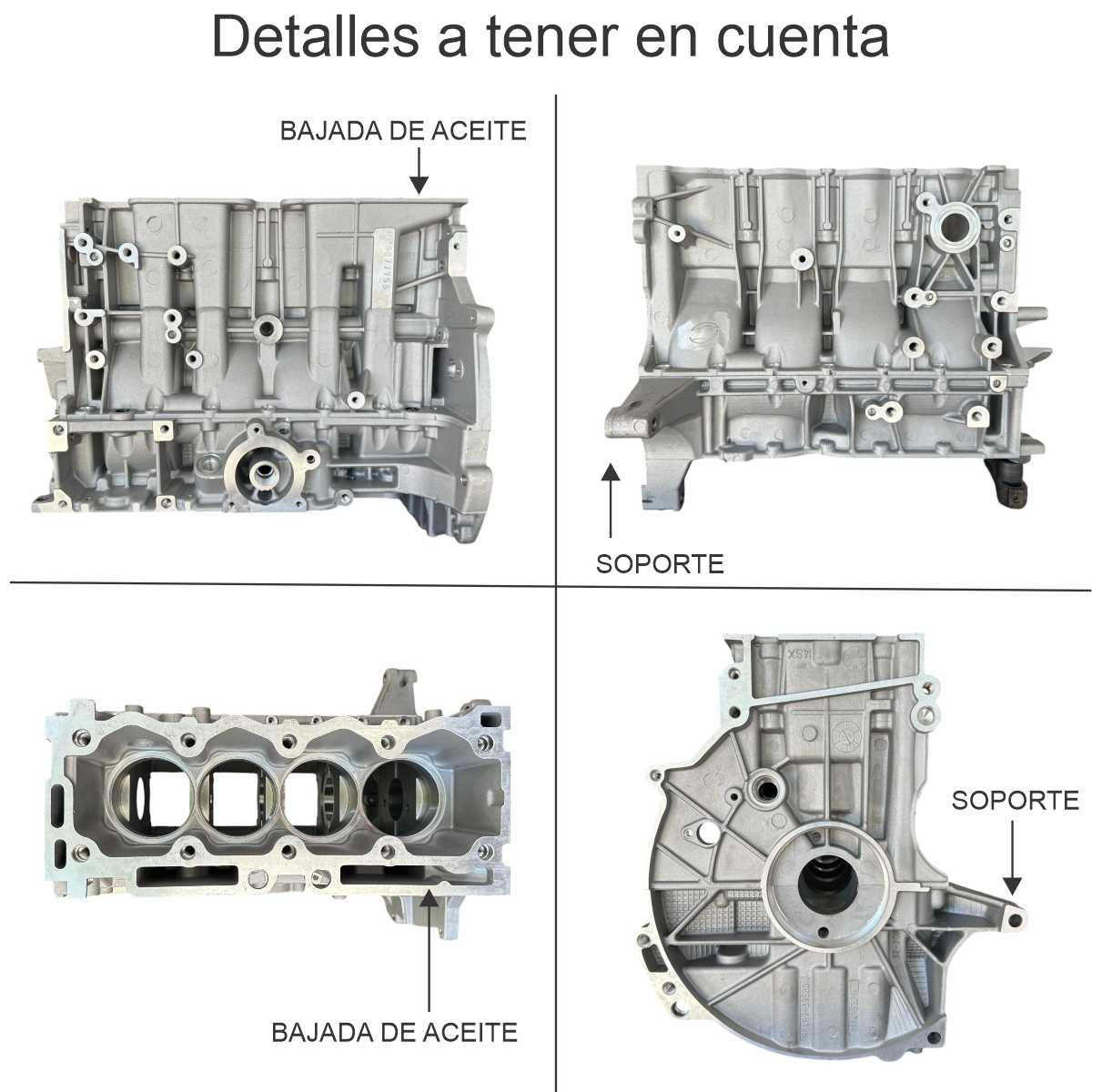 Block De Motor Peugeot 1.4 8v TU3JP – Repuestos Daniel